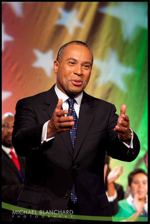 Katherine Patrick (right) celebrated her Dad's win.